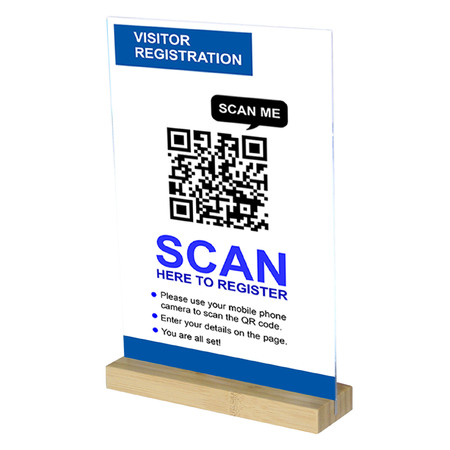 A4 Sign Holder | A4 Acrylic Menu Holder | Display Me